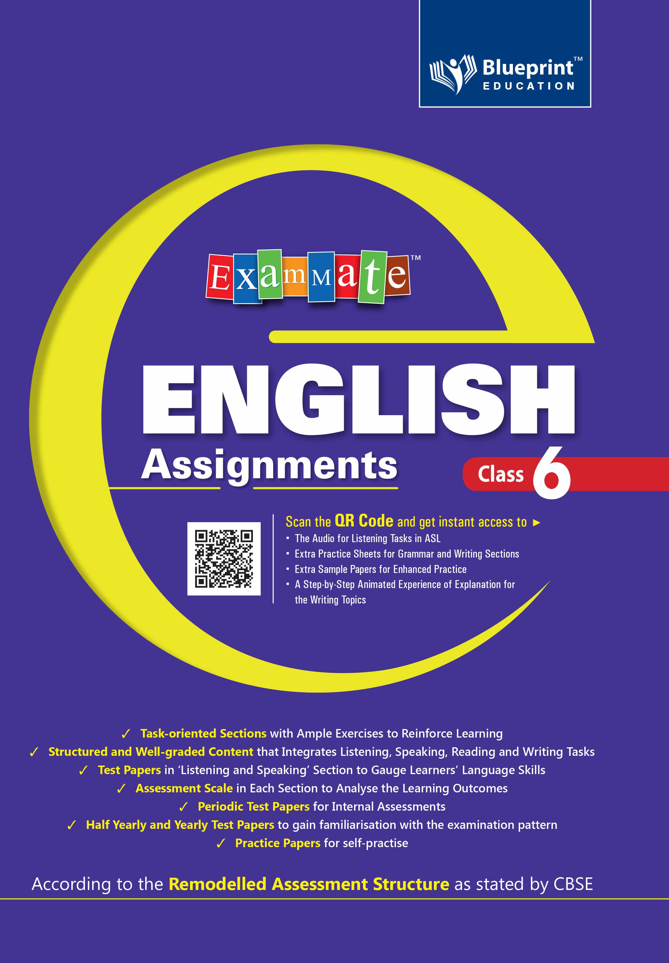 Exam Mate English Assignment Class 6 For CBSE Board