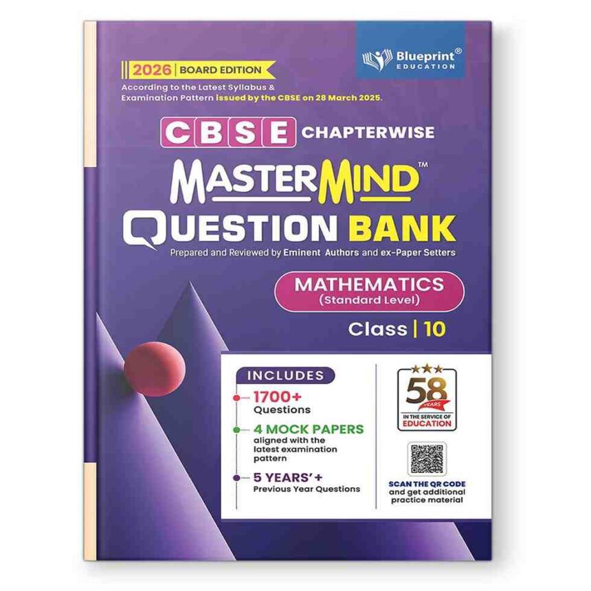 CBSE Question Bank - Blueprint Education Mastermind CBSE Question Bank 2025